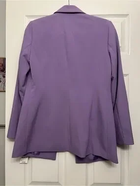 Bar III | Jackets & Coats | Nwt Bar Iii Lavender Open Doublebreasted ...
